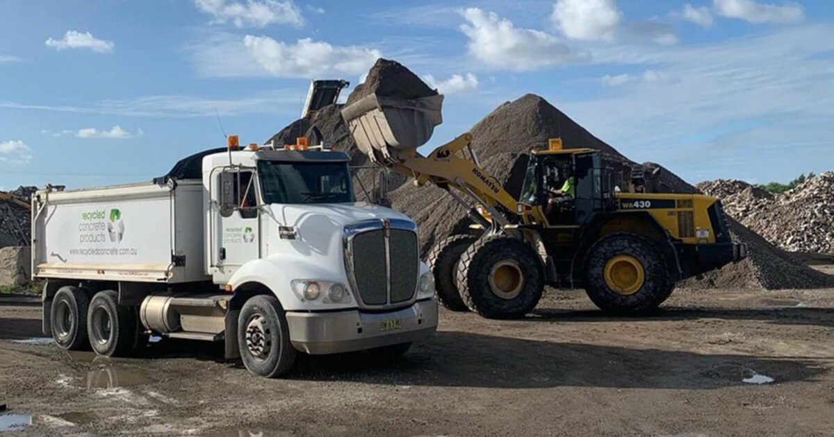 Recycled Concrete Products | 20mm Recycled Aggregate